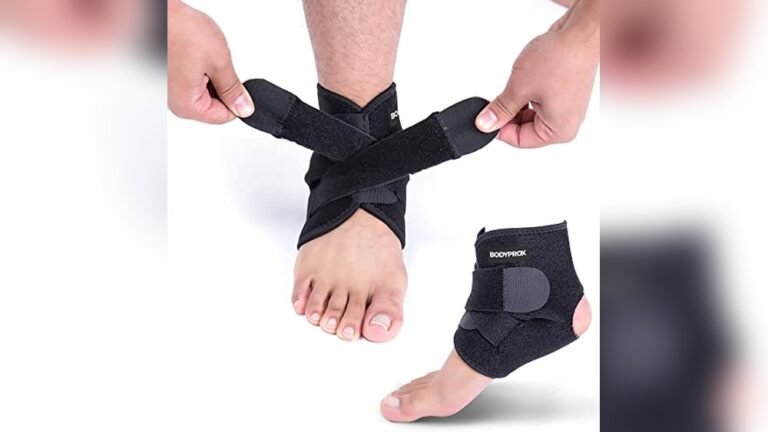 Ankle Support With 2 Short And 2 Long Straps Together for Ultimate ...